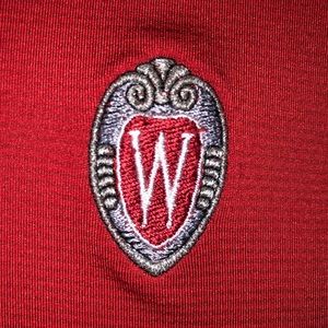 adidas | Shirts | Red University Of Wisconsin Adidas Polo Shirt | Poshmark